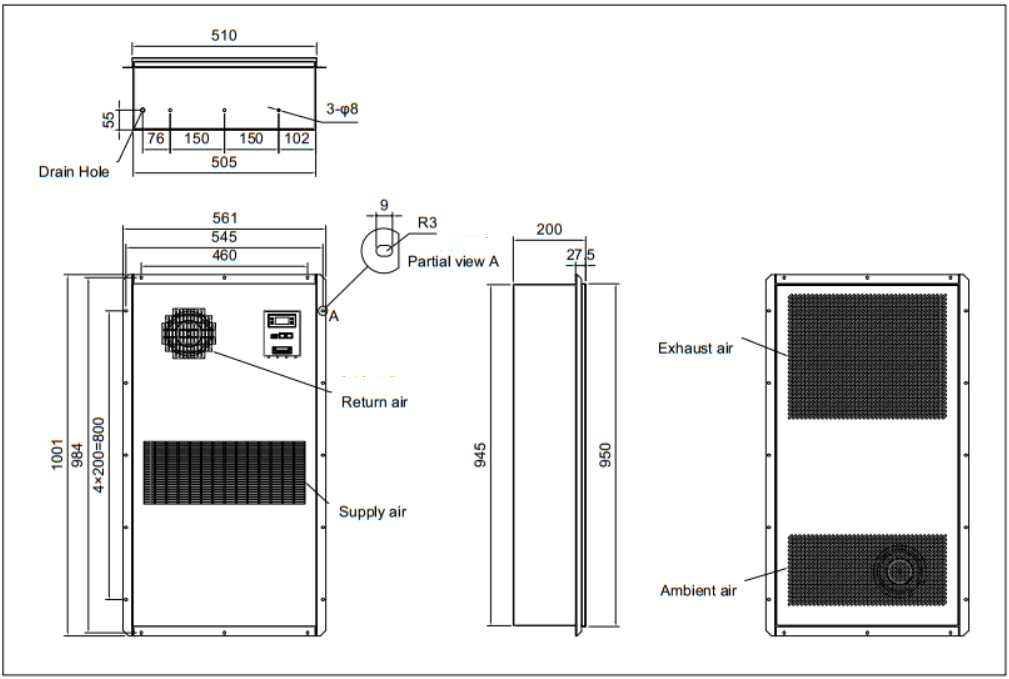 AC/DC Powered Air Conditioner Heat Exchanger - Buy air conditioner heat ...